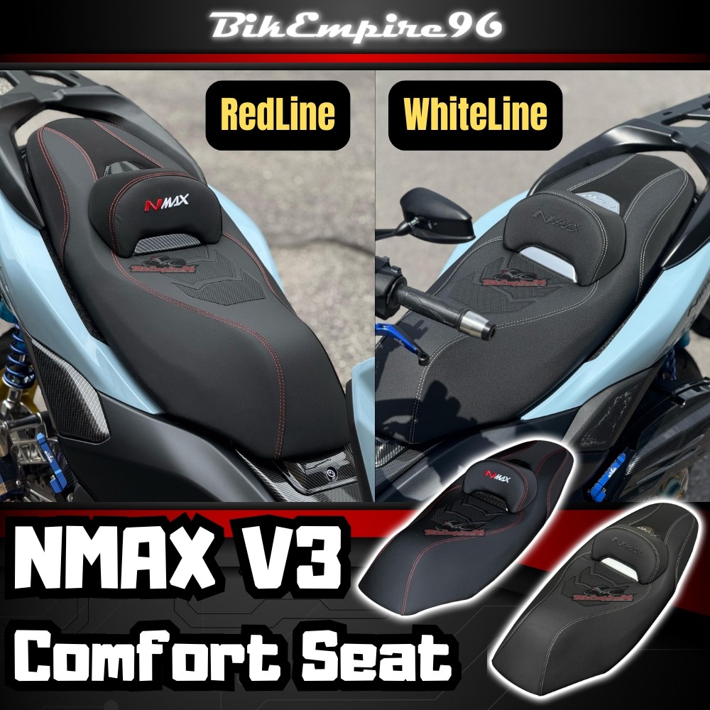NMAX 155 V3 2025 Comfort Seat Comfort Seat Luxury Lembut Seat For ...