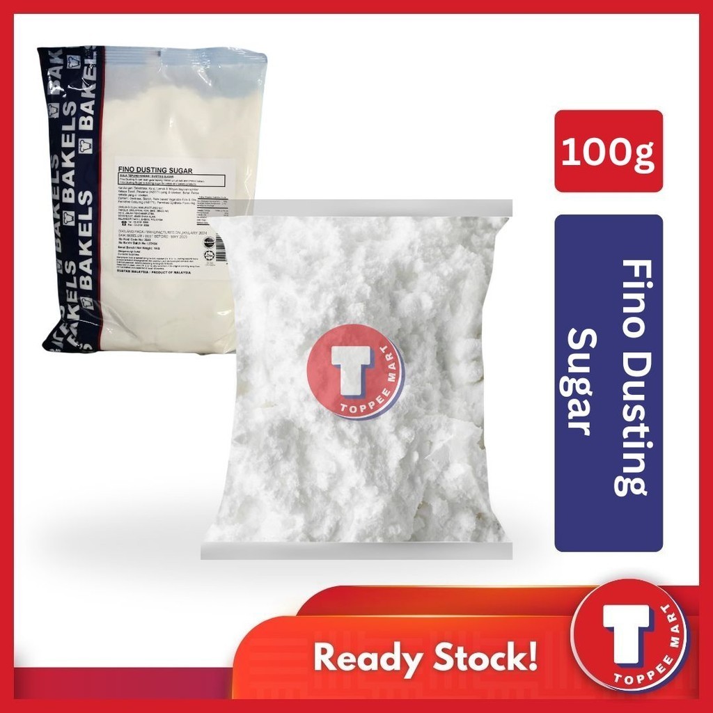 BAKELS Fino Dusting Sugar 100g / Snow Sugar Deco Powder [Ready to use ...