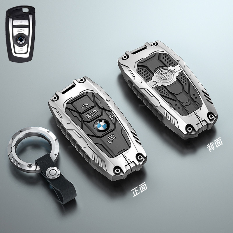 Zinc Alloy Car Remote Key Case Cover For BMW 1 2 3 4 5 6 7 Series X1 X3 ...