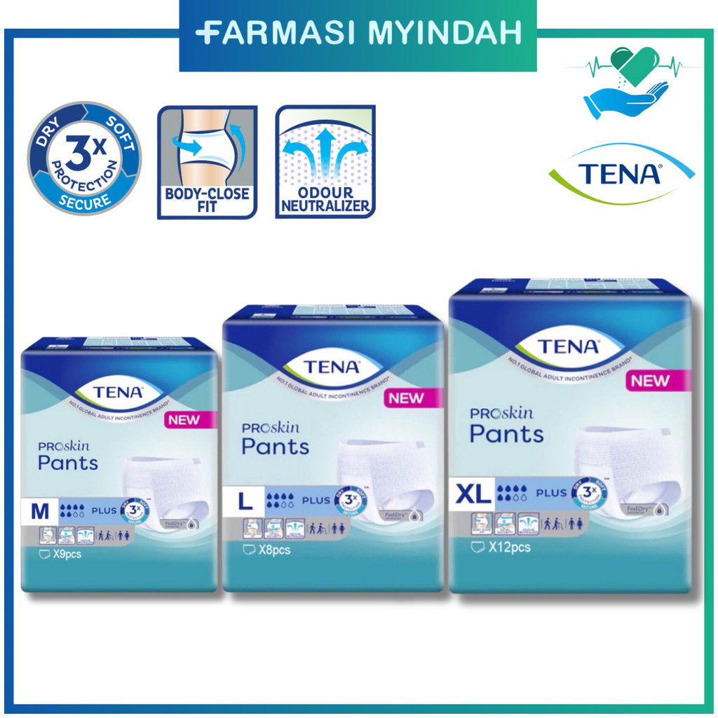 Tena Proskin Pants Plus Adult Diaper (Size M/L/XL) | Shopee Malaysia