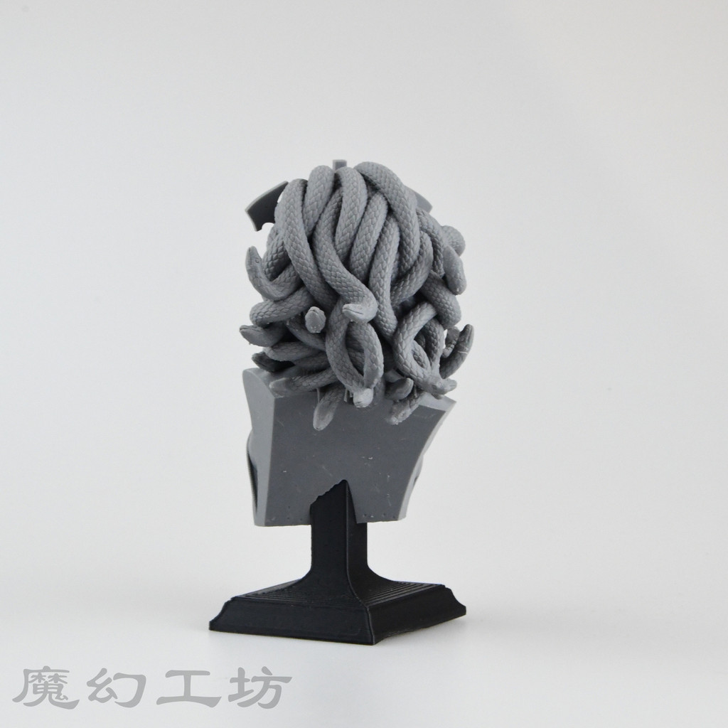 [Board Game Chess Piece DND] Medusa Bust (Free Coloring Course) GK ...