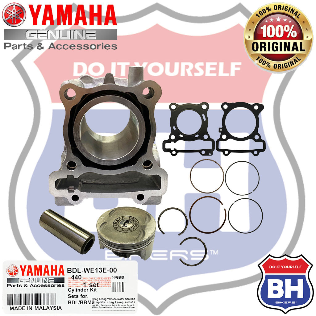 YAMAHA NVX155 NVX 155 V2 NMAX N-MAX V2 BLOCK SET CYLINDER BLOCK KIT STD ...