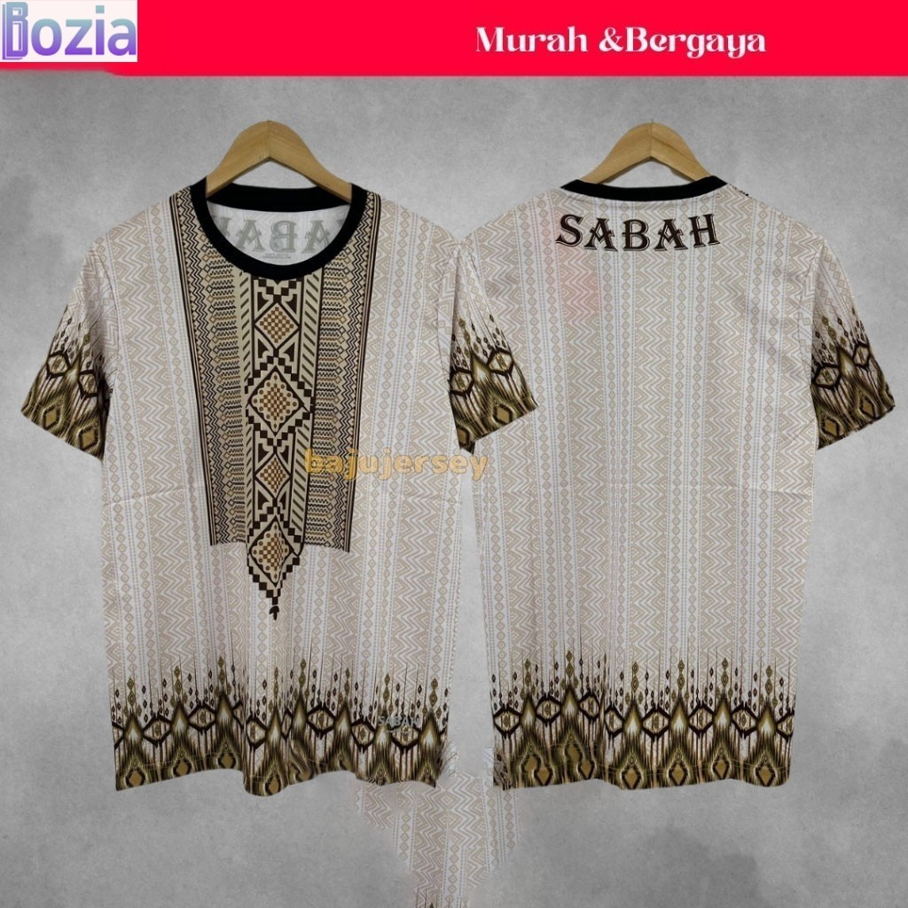 Jersey's MATAHARI Sabah Suit Srwak Borneo Ethnic pattern (Boziaa ...