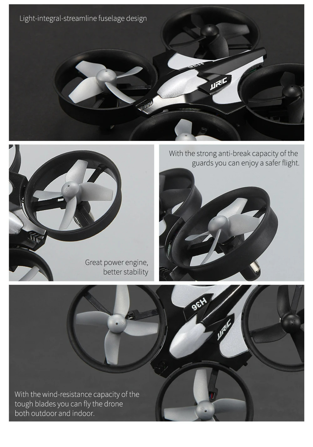 JJRC H36 2.4G mini six-axis gyroscope MINI small four-axis aircraft ...