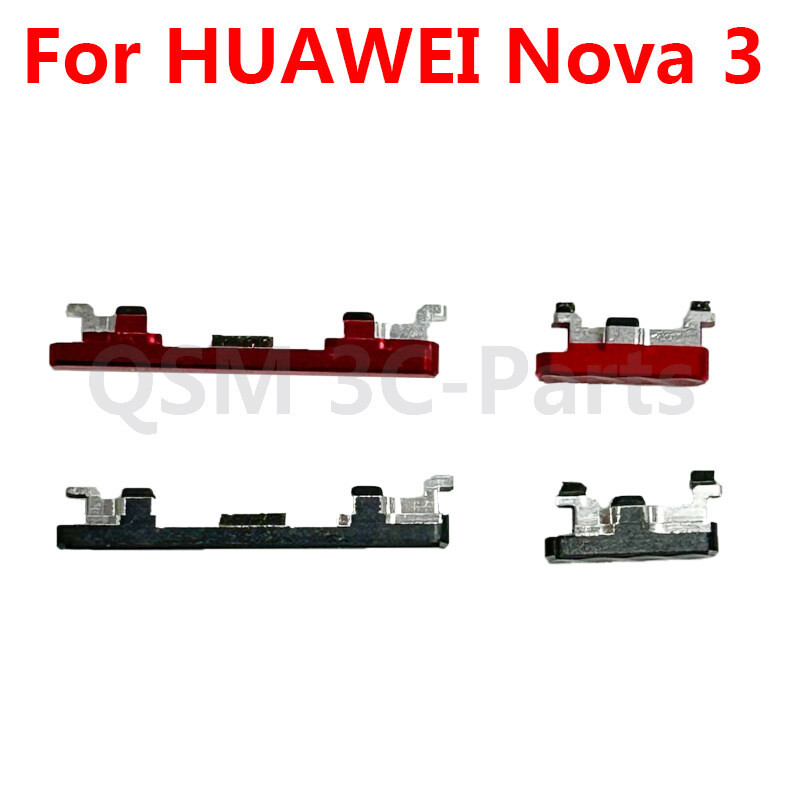 Side Power On Off Volume Buttons For Huawei Nova 3 Volume Up Down For ...
