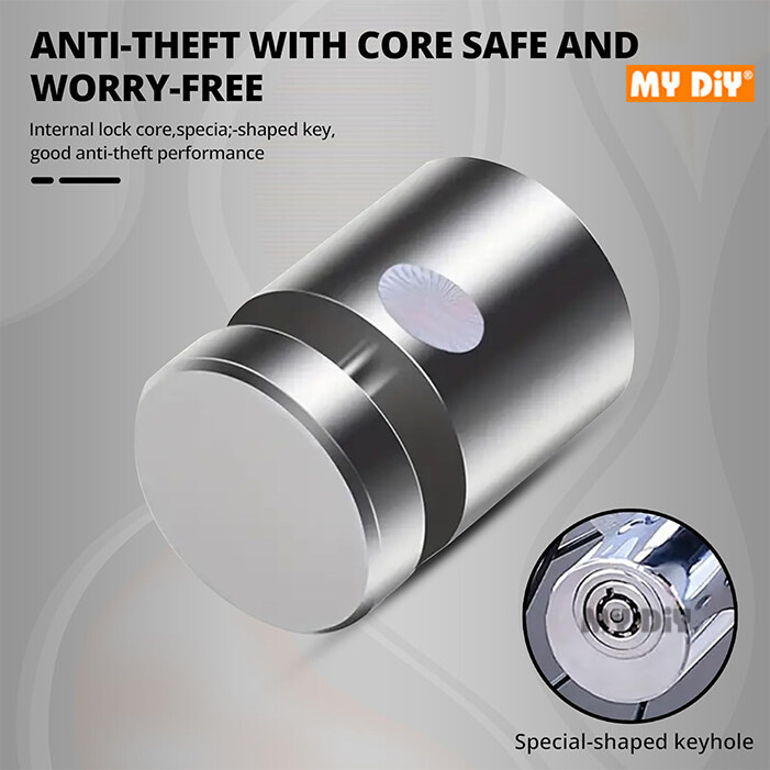 MYDIYHOMEDEPOT - ANTI-THEFT SAFETY DISC LOCK CYLINDER TYPE FOR ...