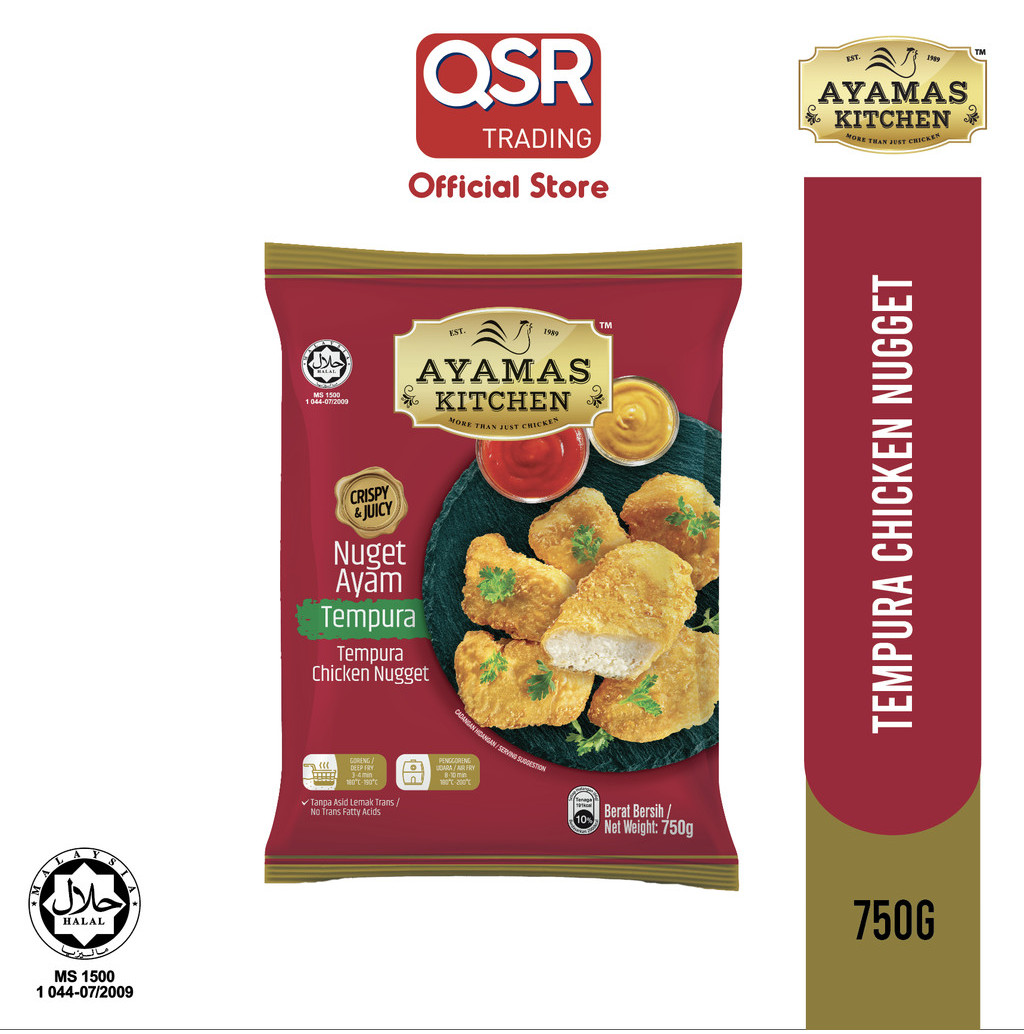 [KLANG VALLEY ONLY] Ayamas Kitchen Tempura Chicken Nugget 750g | Shopee Malaysia