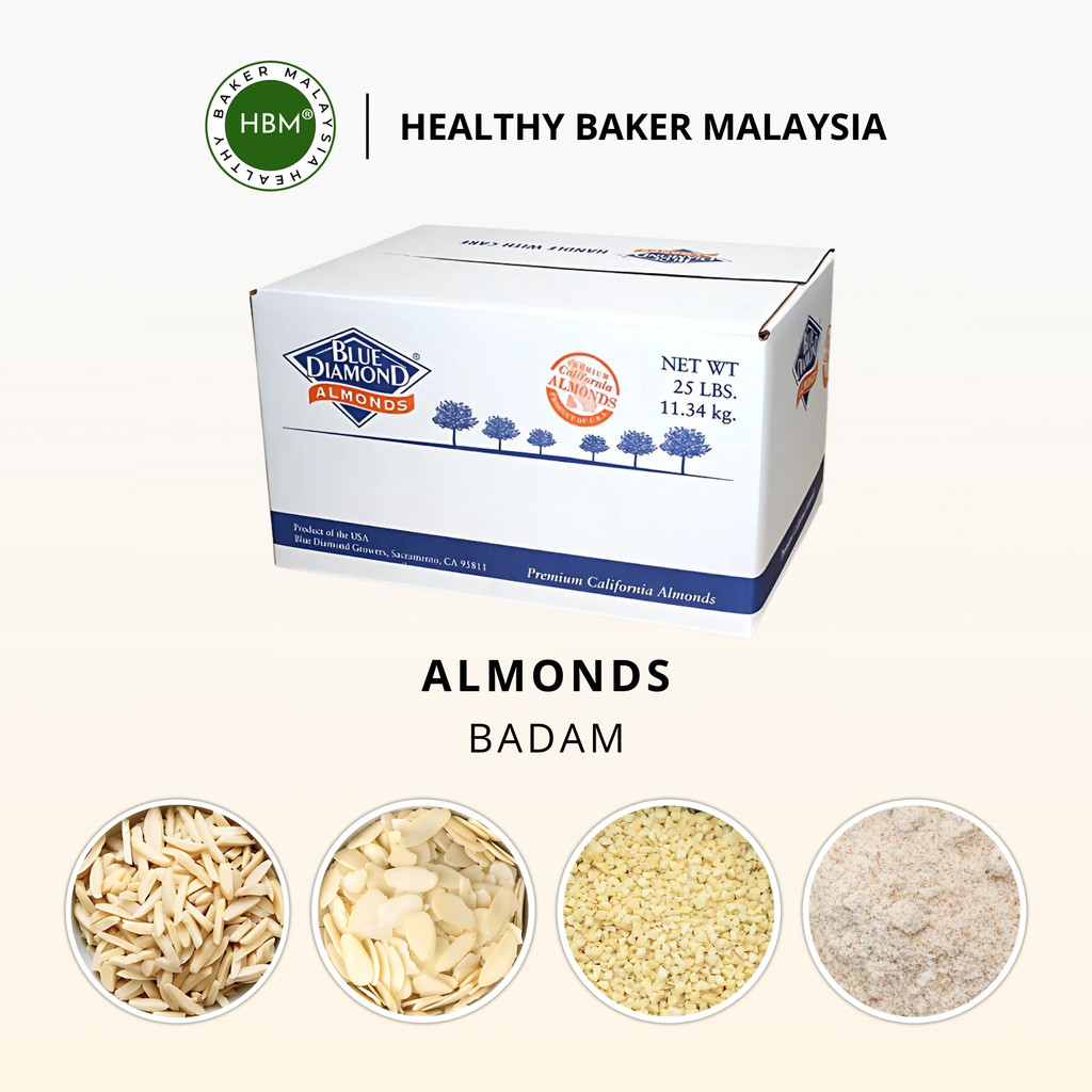 READY STOCK Blue Diamond Almonds 11.34KG Carton / IMPORTED USA Almond ...