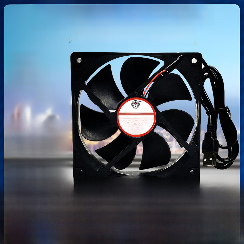 12025 Cooling Fan 5V Silent CPU Cooling Desktop Computer Host Power ...