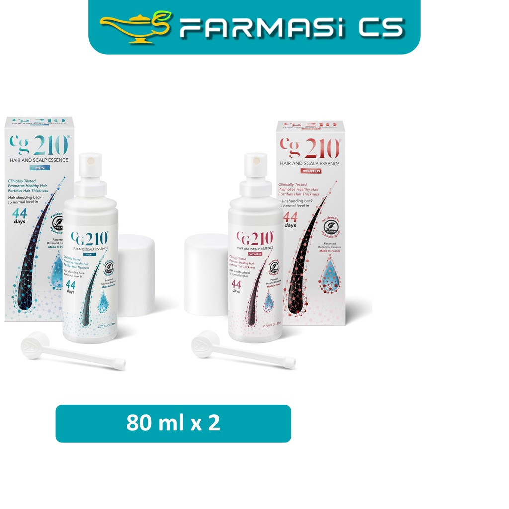 PrOMO CG210 Hair & Scalp Essence Female EXP:10/2026 + Male 80ml EXP:06/ ...