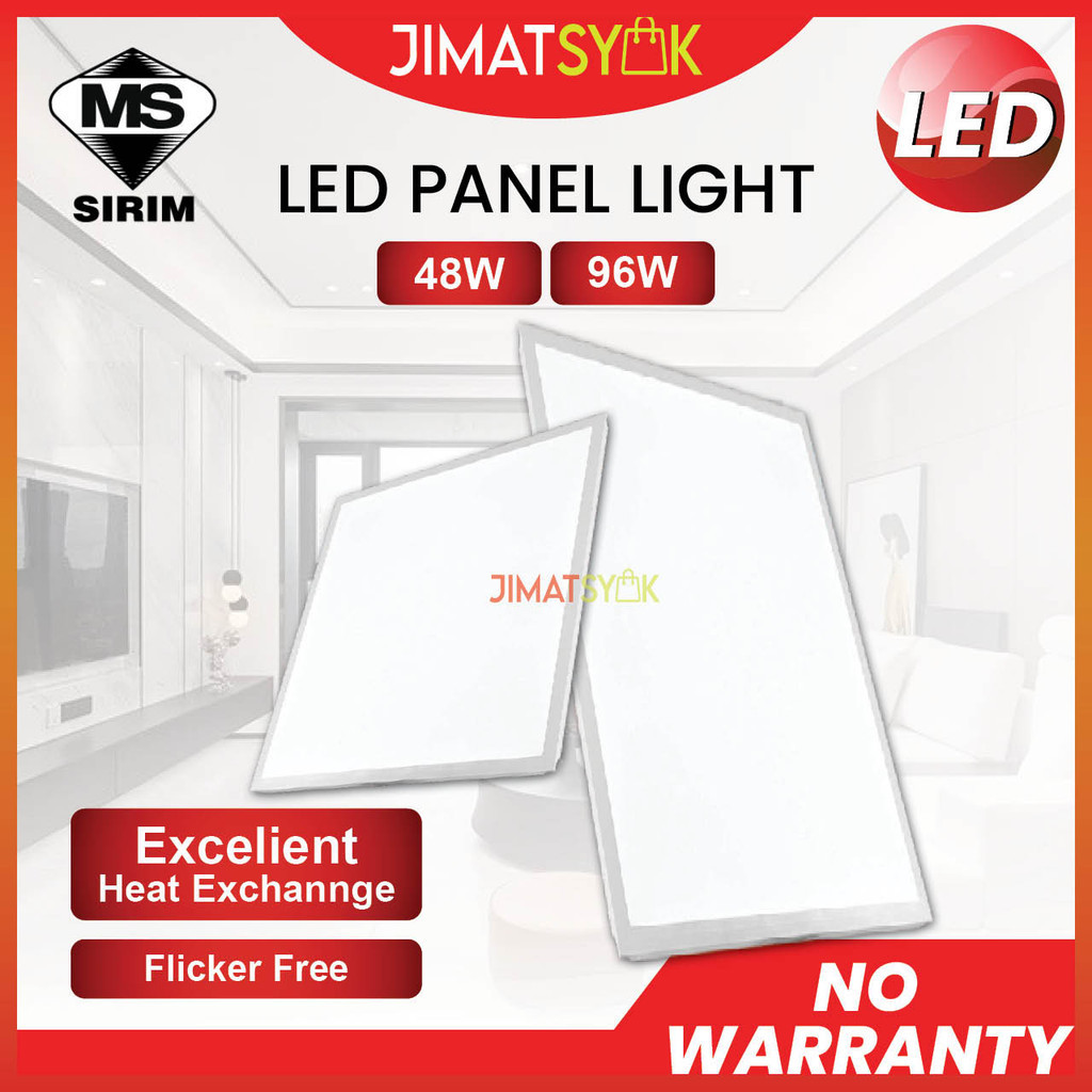 LED Backlit Panel Light Office Lighting Panel Lamp 600x600 48W 1200x600 ...