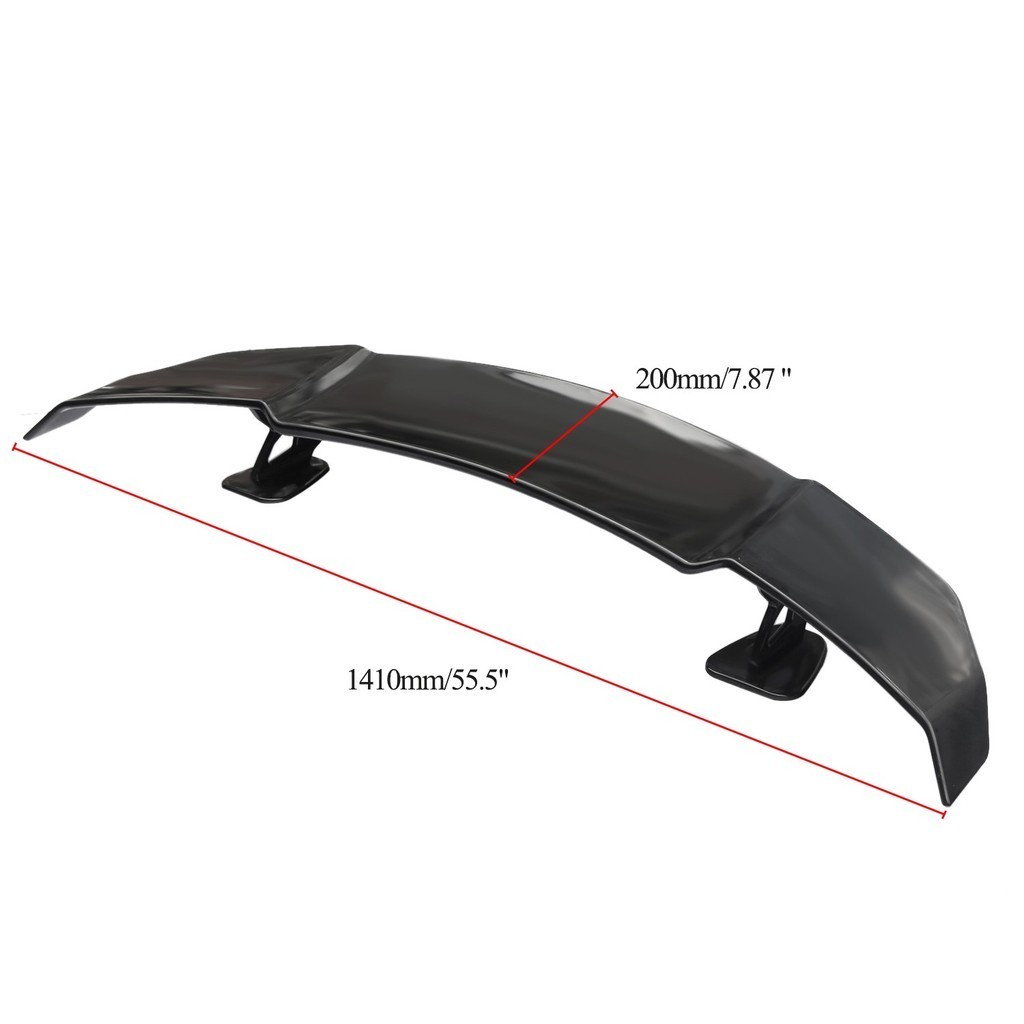 Honda City Universal Spoiler Black/Carbon/Red (NO NEED DRILL ...