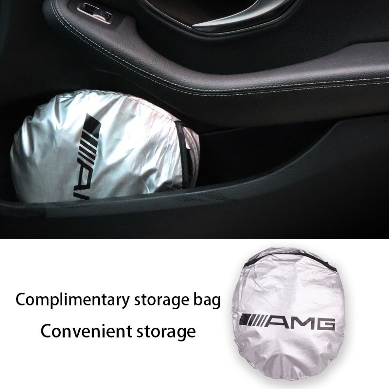 BMW Car Windshield Sun Shade Cover Visor Protector Anti UV Sun ...