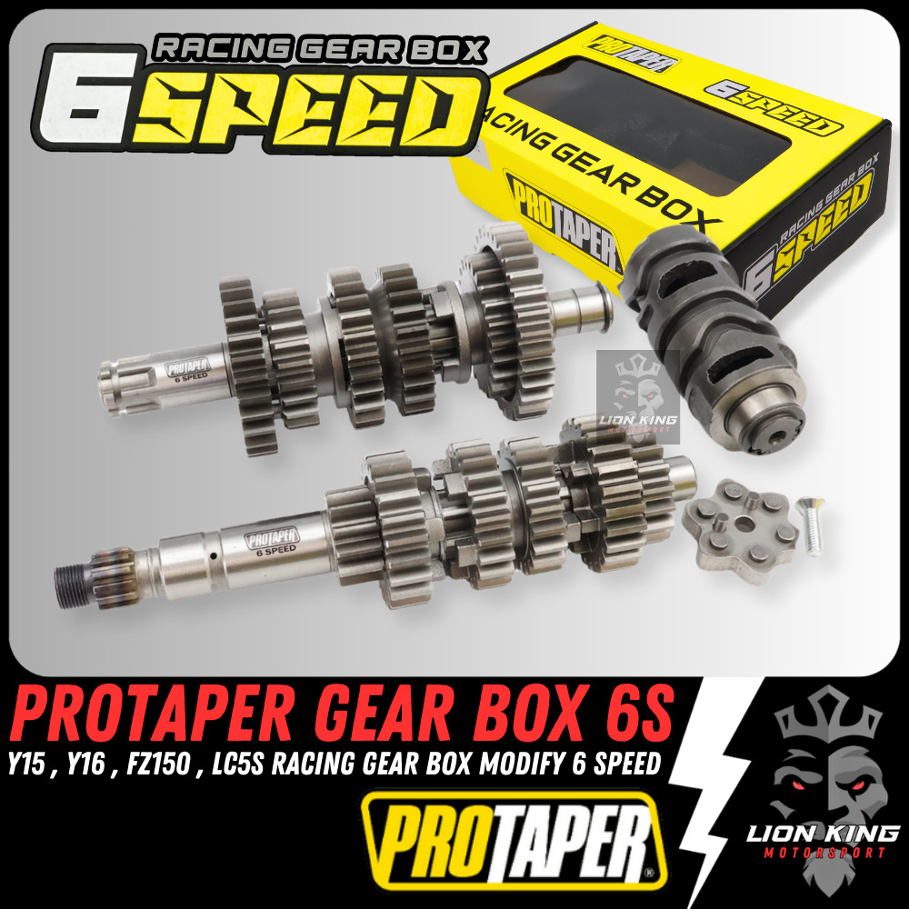 PROTAPER 6 Speed Racing Gear Box Set Y15 Y15ZR V1 V2 / Y16 Y16ZR ...