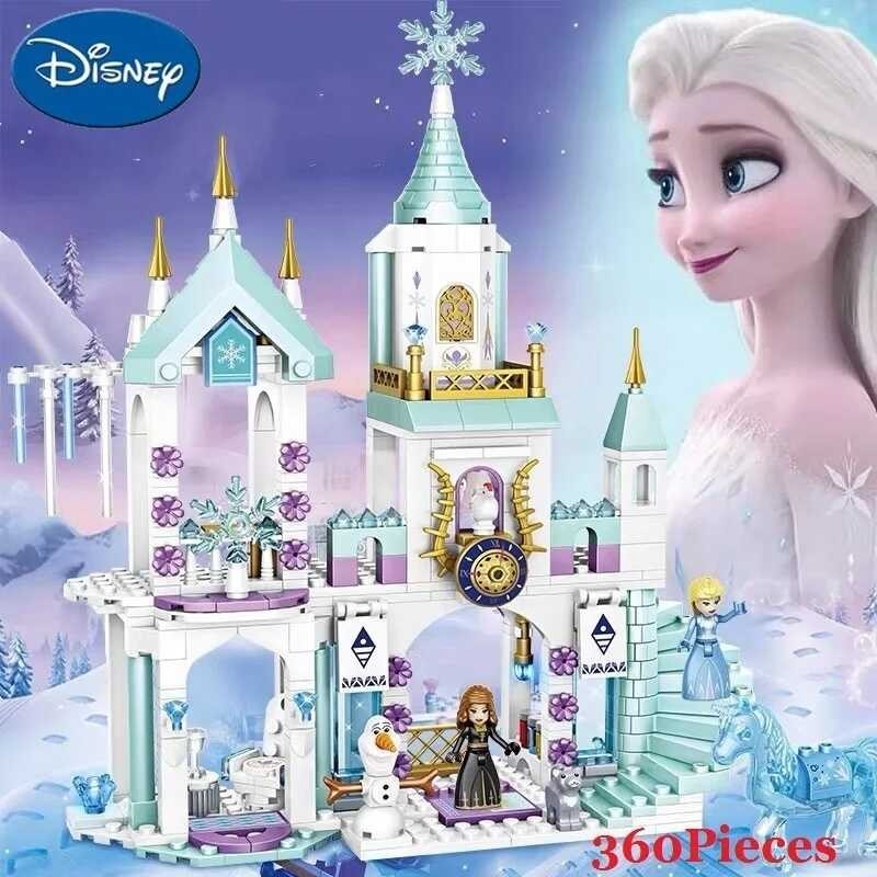 Snow Frozen 2 World Series The Elsa Magical Ice Castle Set Building ...