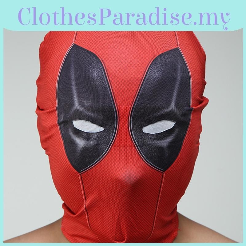 Spandex Deadpool Lycra Costume Kid And Adult Halloween Superhero ...