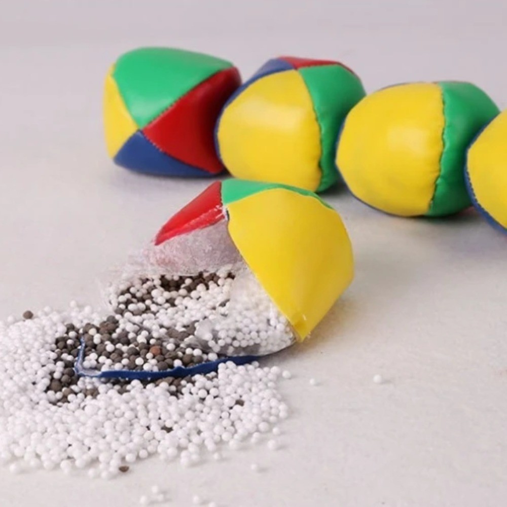 Juggling Ball - PU Sandbag Toy - with 4 Panel Design - Soft, Smooth ...