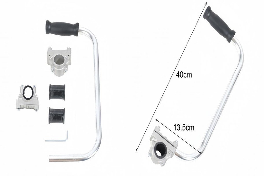 Lawn Mower Handle Ergonomic Aluminum Alloy Grip Comfortable Lawn Mower ...