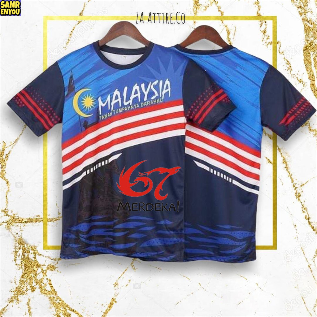 【Merdeka 67】 Tahun 2024 Sublimation Tshirt | Baju Merdeka 2024 MERDEKA ...