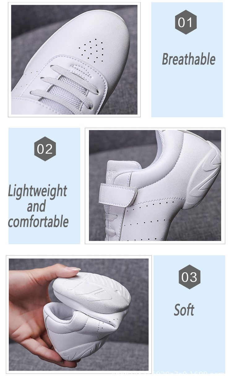 New Upline Competitive Cheerleading Training Shoes for Women White ...