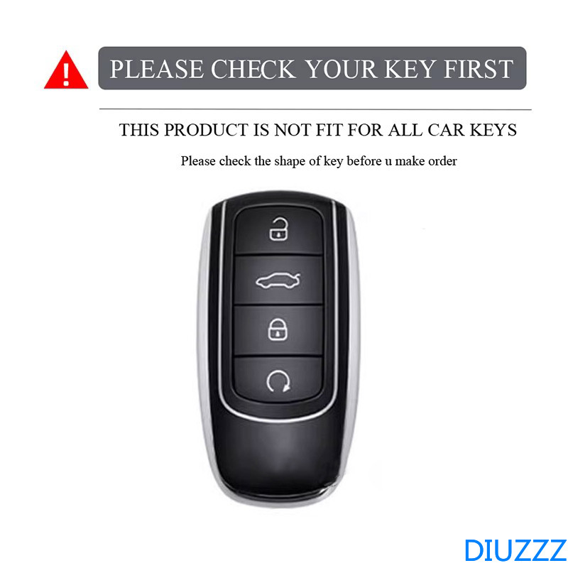 Car Key Case Bag For Jaecoo J6 J7 J8 Phev 2023 2024 2025 Zinc Alloy Car ...