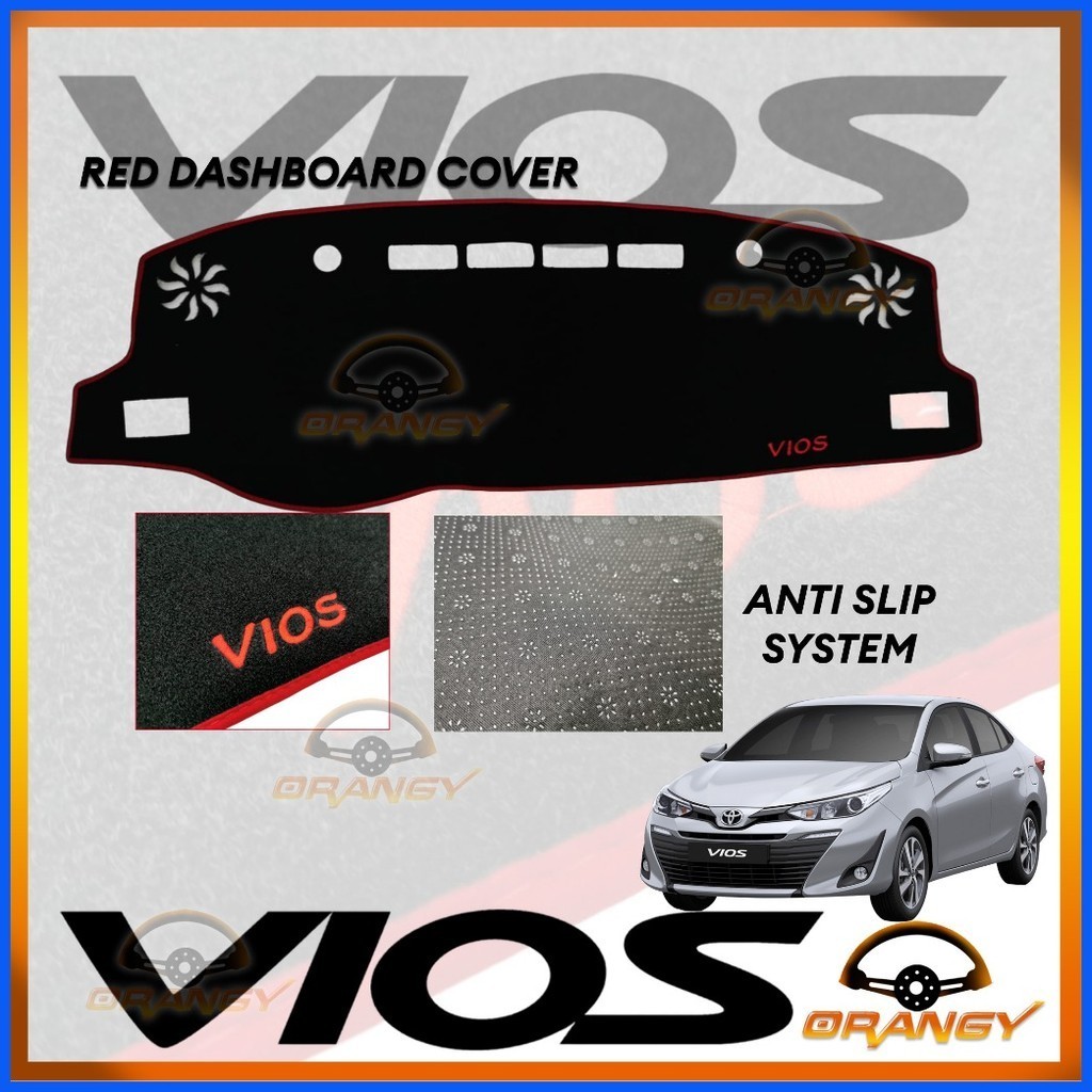 Dashboard Cover for Toyota Vios 2019 to 2024 Dash board High Quality ...