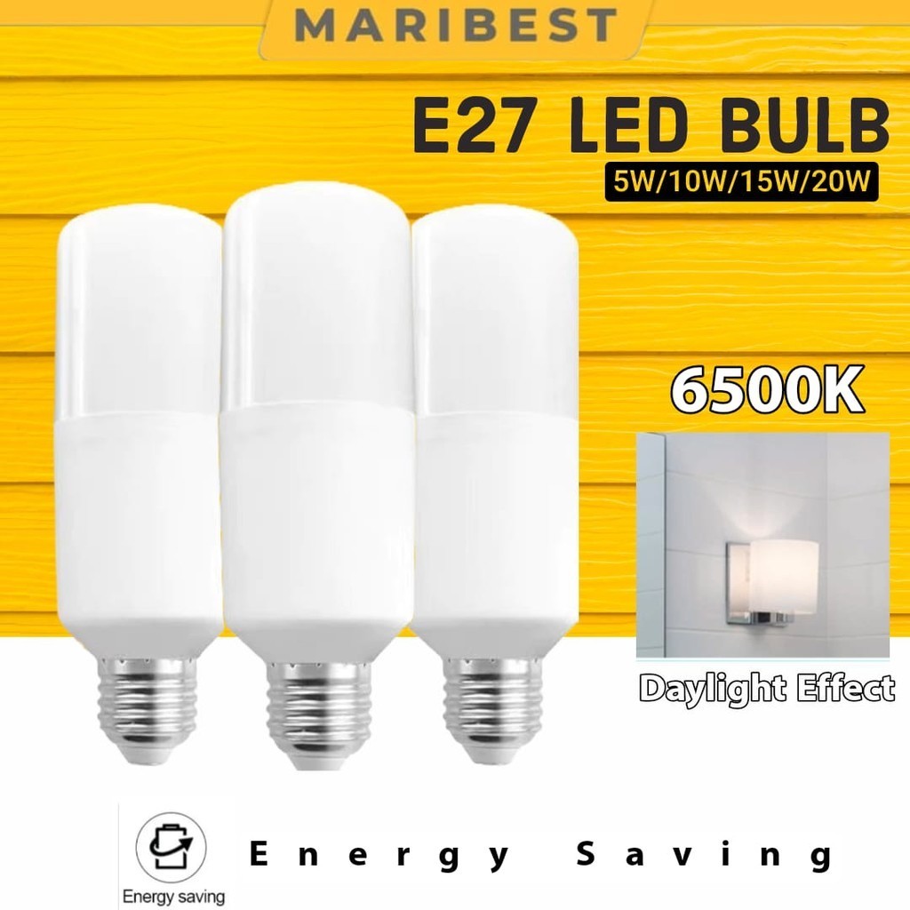 5W 10W 15W 20W LED Bulb 6500K Daylight Effect Light Bulb LED STICK BULB E27 LED Downlight Wall ...