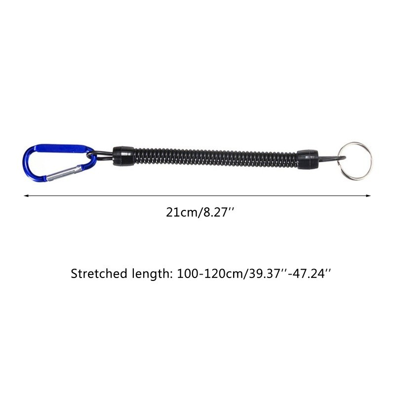 Original Product youn Spiral Spring Coil Lanyard Rope Spearfishing ...