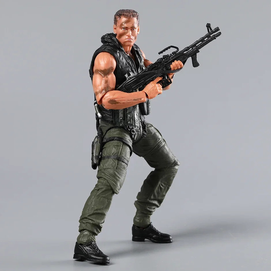 NECA Commando 30th Anniversary Ultimate John Matrix Joints Moveable ...
