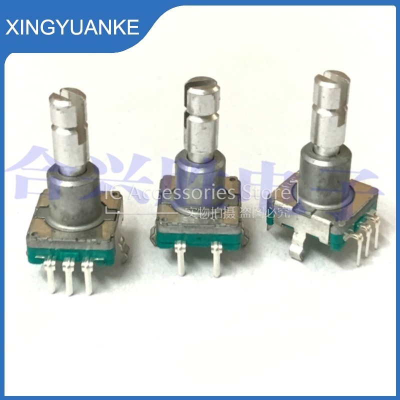 1Pcs/Lot 360 Degree Rotary Encoder With Switch Navigation Volume Adjustment Potentiometer Shaft ...