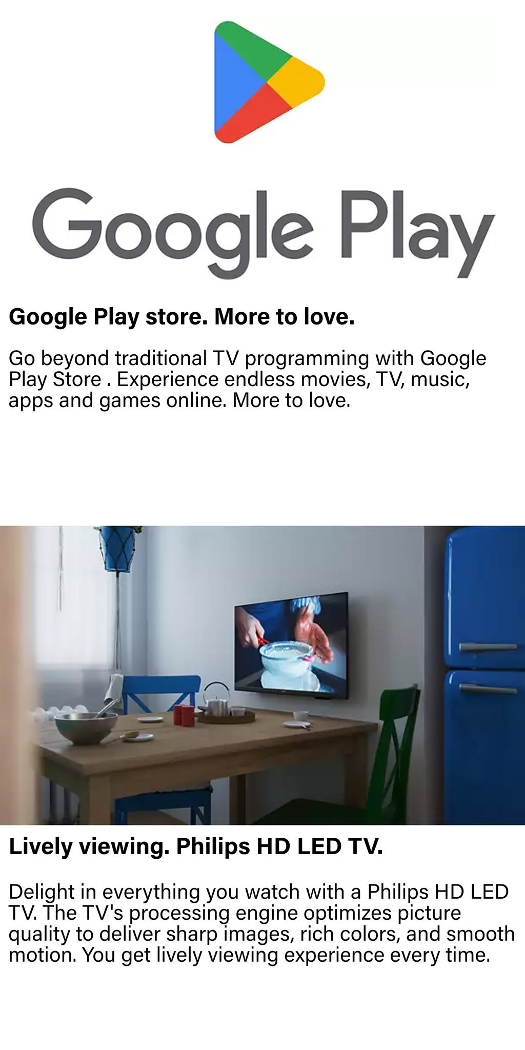 Philips 32 Inch HD HDR Smart Google LED TV 32PHT6509/68 32PHT6509 ...