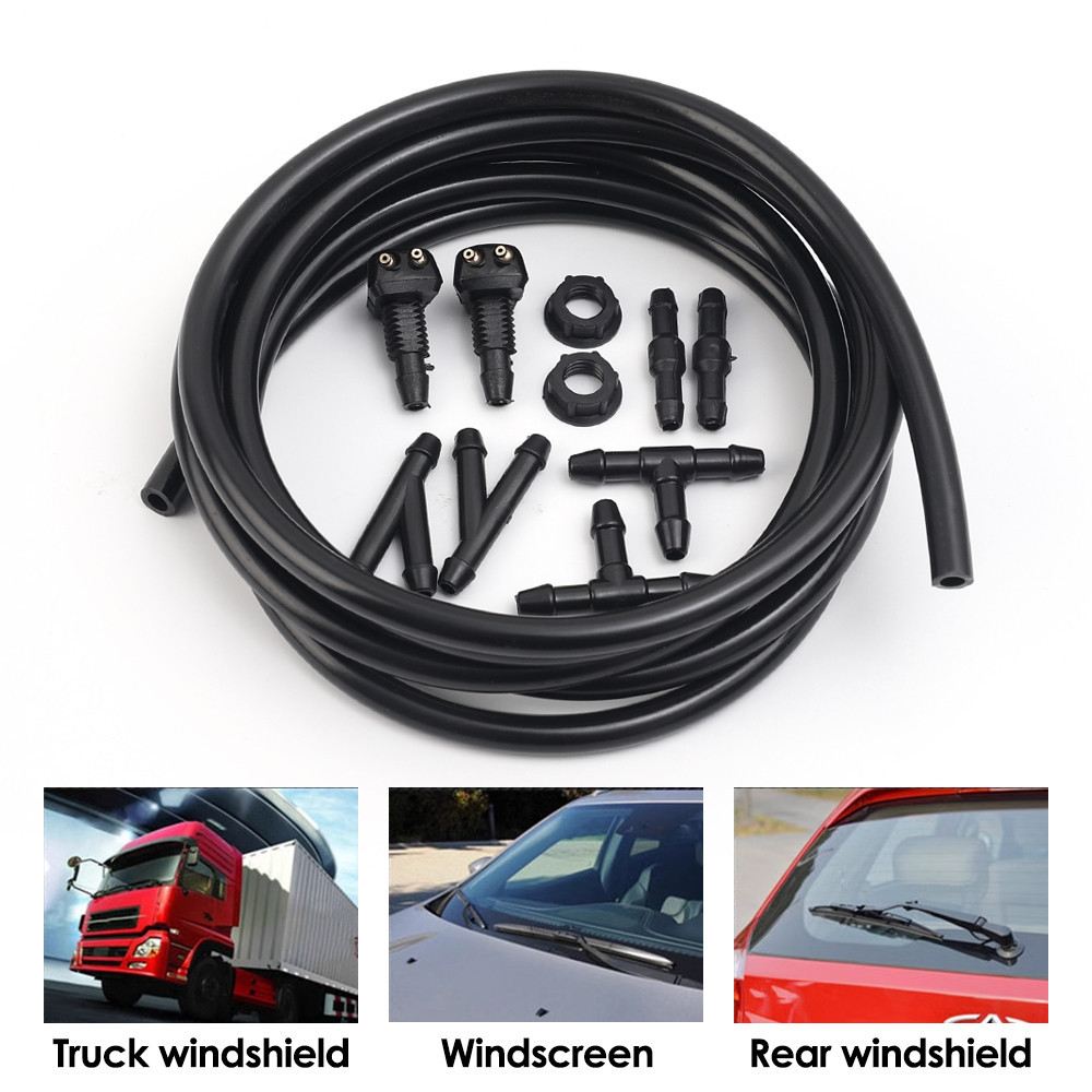 Easy Installation Car Wiper Nozzle Connected Pipe Splitter Joint Set ...
