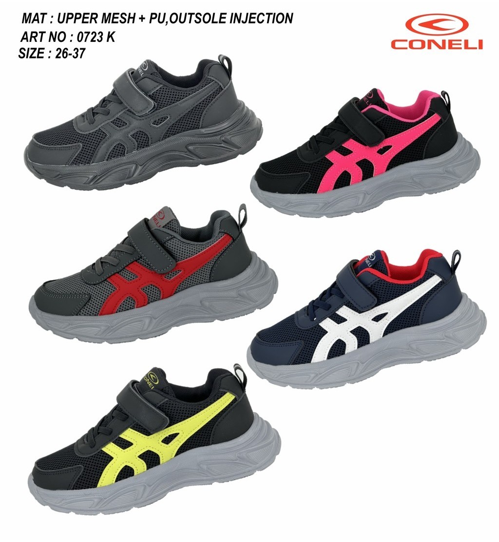 CONELI SJG 0723K Kid Jogging/Walking/Casual Lightweight Kid Shoes/Kasut ...