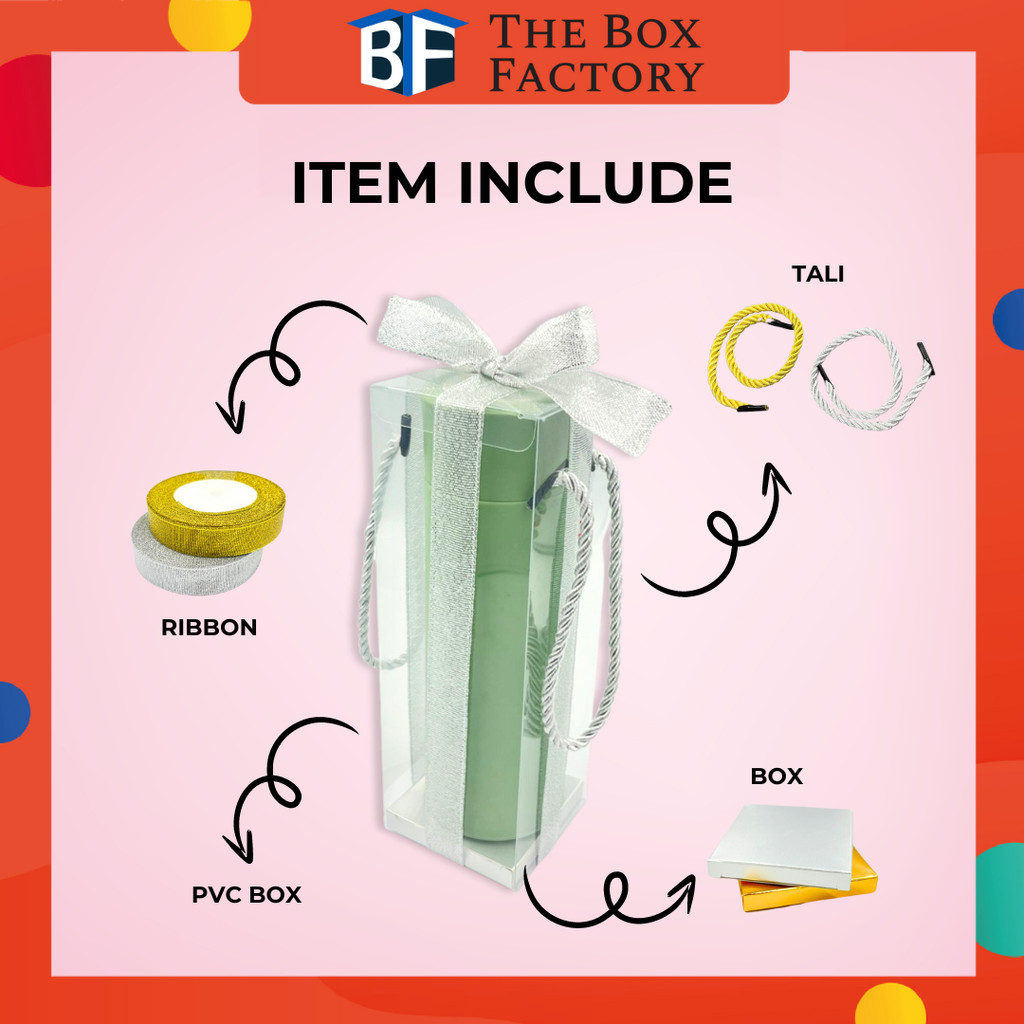 TBF VIP Doorgift Set Botol Air Glass Tumbler Wedding gift Coffee Mug ...