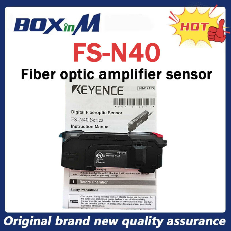 NEW KEYENCE FS-N40 Fiber optic amplifier sensor | Shopee Malaysia