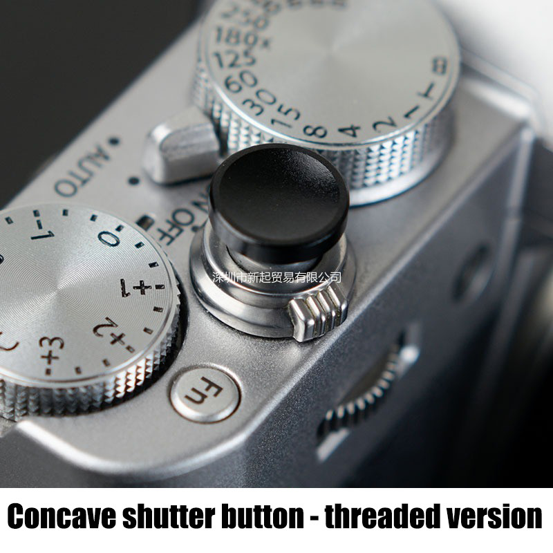 Concave Shutter Button for Nikon Z6III, Canon R5 II, Fuji XM5 X100VI XT30II XT50 Camera with ...