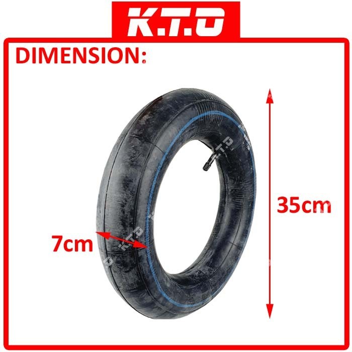13 Inch Rubber Inner Tube Bicycle Tyre Butyl Rubber For Road Bike ...