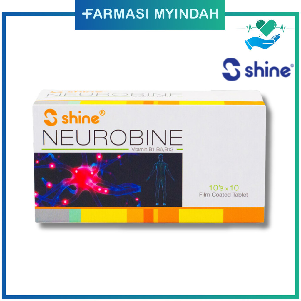 Shine Neurobine Vitamin B1, B6, B12 10X10 Capsule | Shopee Malaysia