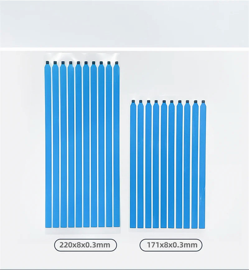 10/50PCS Double-Sided LCD Tape for Laptop Easy Pull Glue Display Screen ...