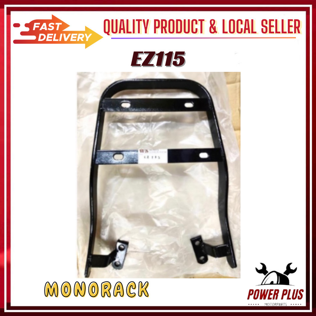 Yamaha EZ115 Fi EZ 115 Fi EZ115Fi Rear Mono Rack Monorack Bar Belakang ...