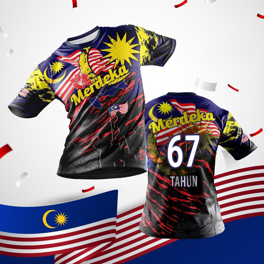 MERDEKA 67 SHIRTS (MALAYSIA MERDEKA 67 2024 SPECIAL DESIGN) | Shopee ...