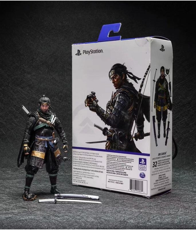 Spin Master Play Station Ghost Of Tsushima Jin Sakai 6 Inches | Shopee ...