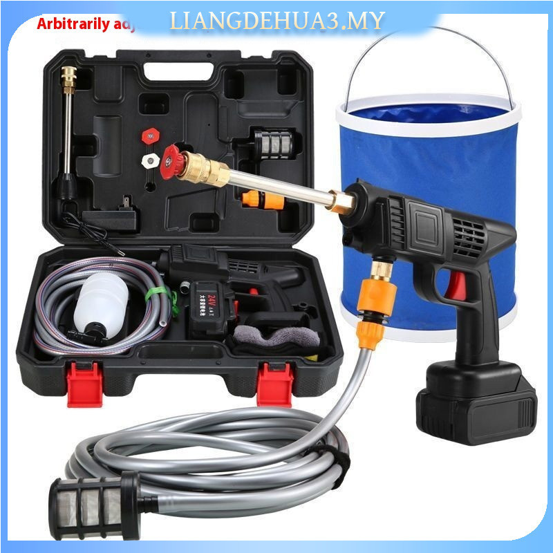 Cordless Wash Jet Water Car Floor Tiles Cleaner Spray Gun Water Jet ...