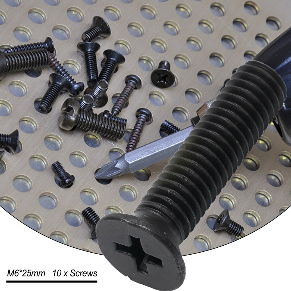 【Angel】 10Pcs Fixing Screw M5/M6 25mm Left Hand Thread for UNF Drill ...