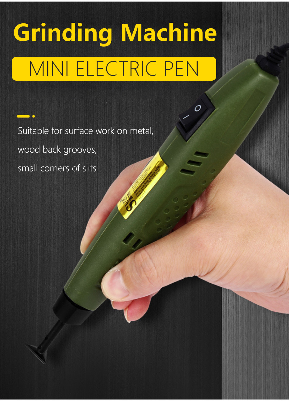 110V-220V Mini Sander Grinding Machine Pen Type Mini Sanding Machine ...