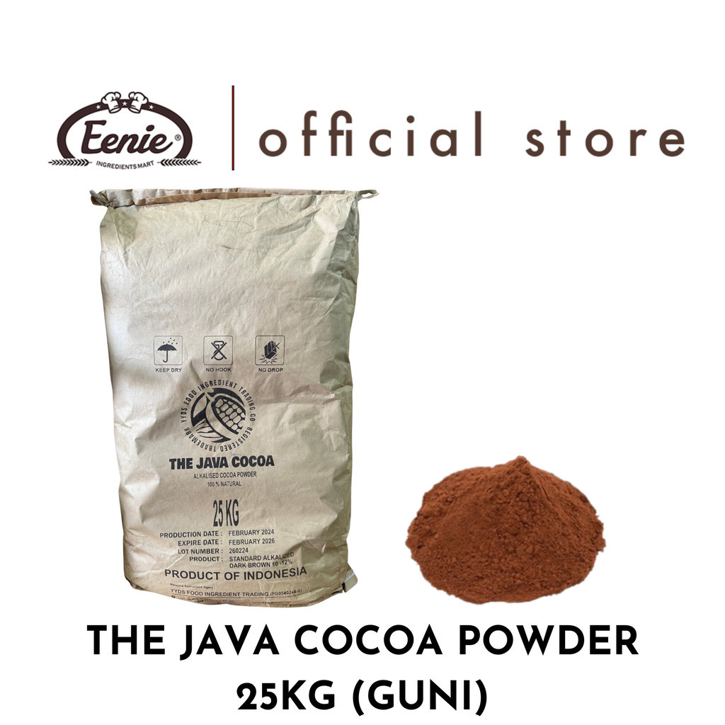 The Java Cocoa Powder | Serbuk Koko | 25KG | Brown | Halal | Shopee ...