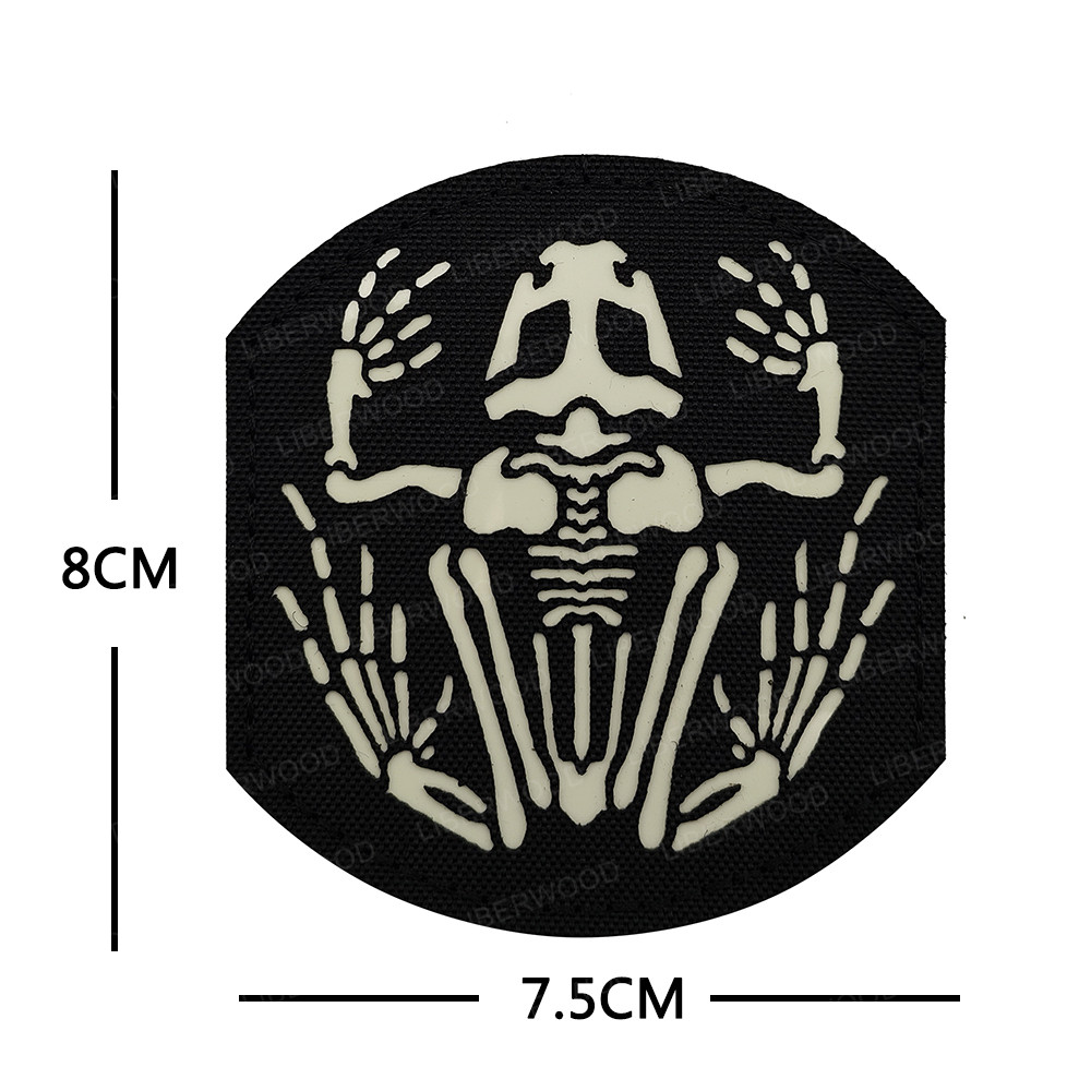 Navy Seal So You Wanna Be A Frogman Skull Bone Skeleton Frog Patch ...