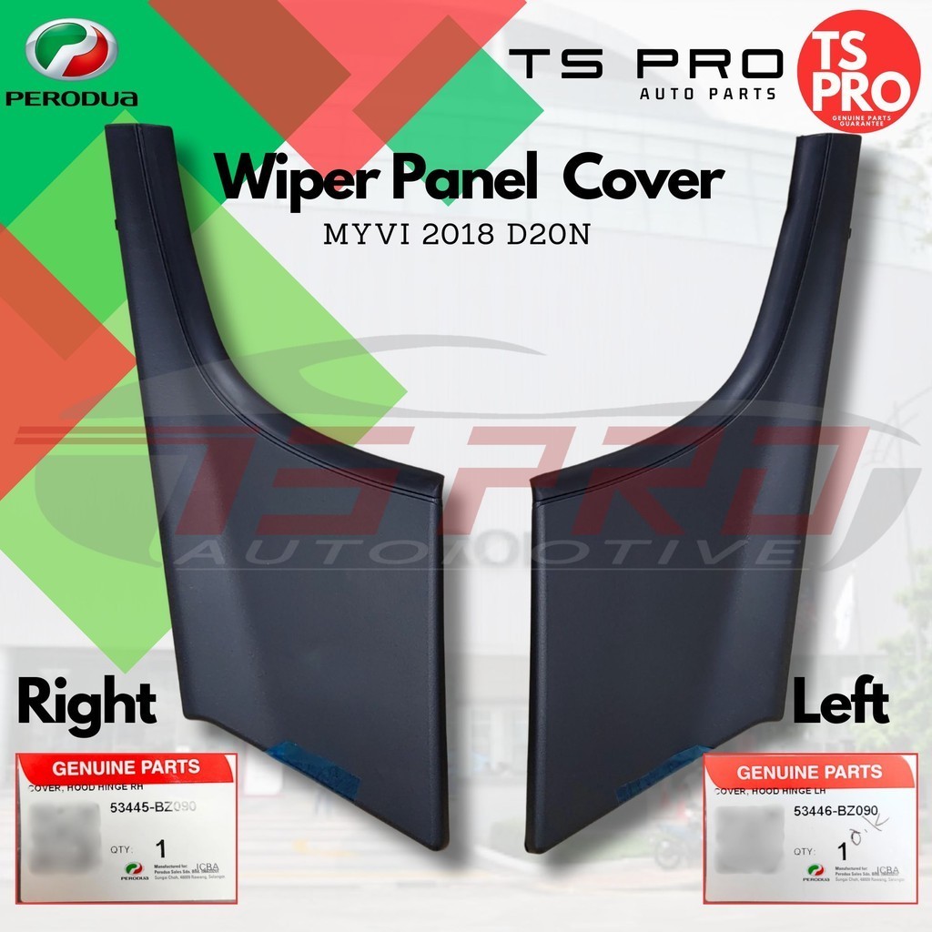 [Price 1unit] Perodua Myvi 2018 D20N Genuine Wiper Panel Towing Grille ...