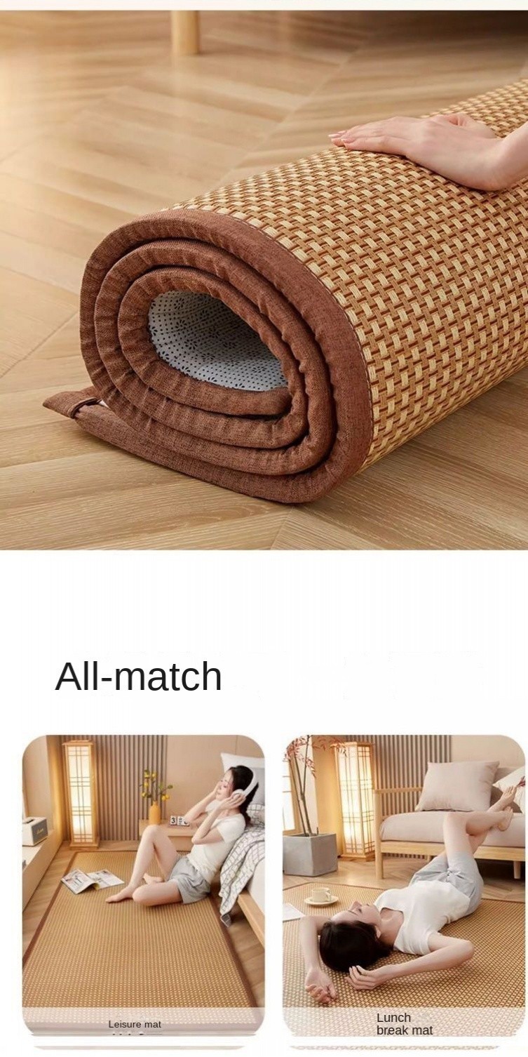 5 Styles summer cool mat tatami carpet mattress bed pad ground nap mat ...