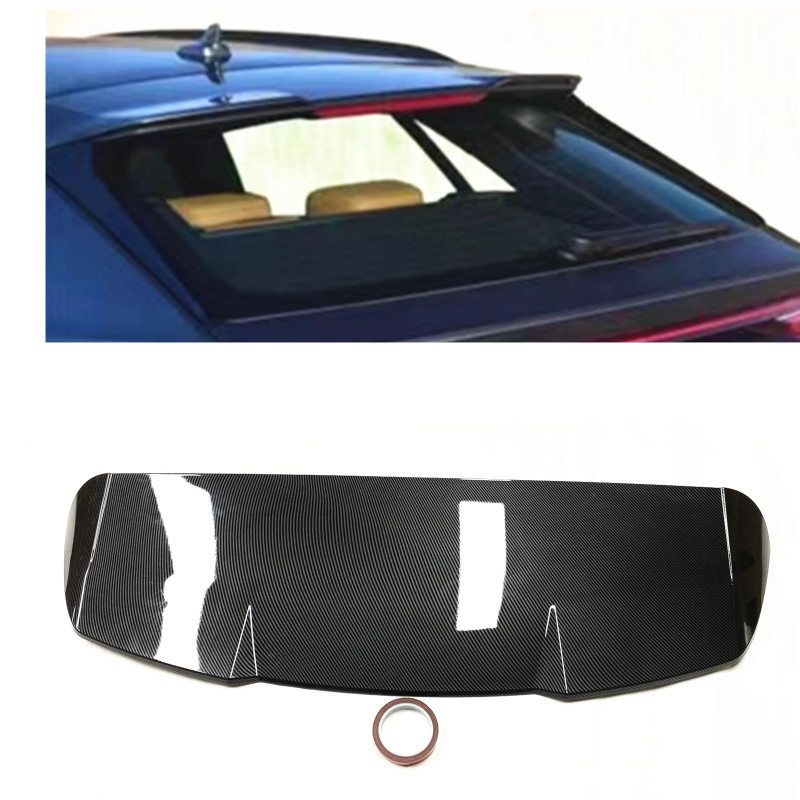Car Rear Trunk Roof Spoiler Lip Wing Flap Tail Upper Splitter For Audi ...